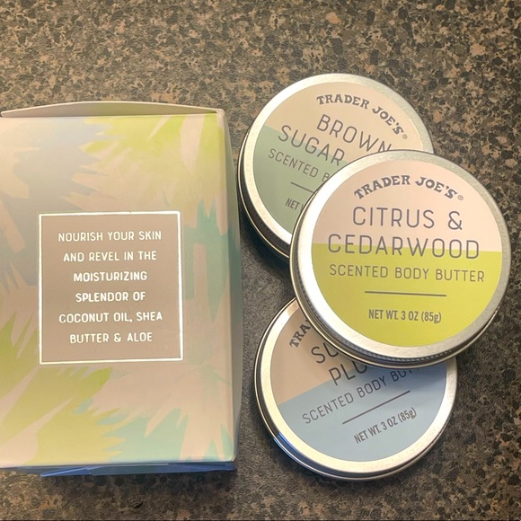 Trader Joe'S | Bath & Body | Last One Trader Joes Body Butter Trio | Poshmark